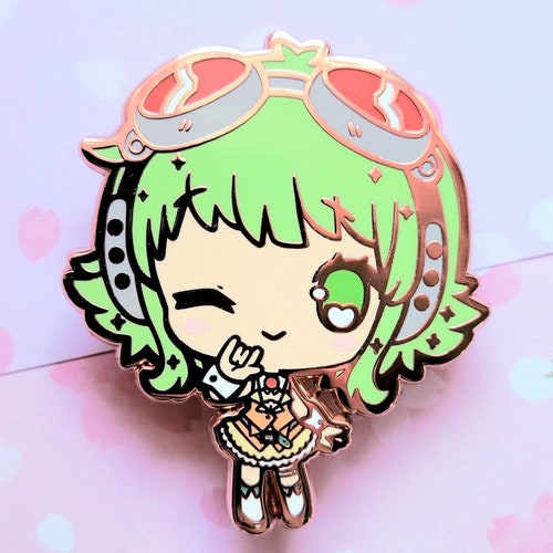 Virtual Vocalist Gumi Hard Enamel Pin - Etsy