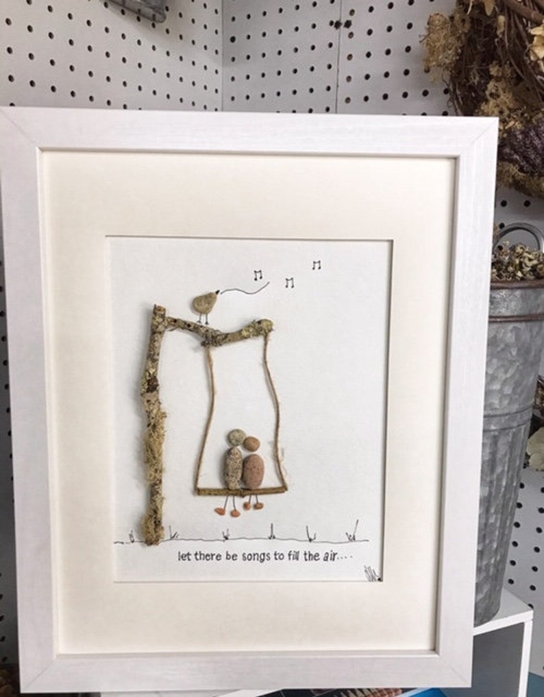 Grateful Dead Pebble Art, "let There Be Songs to Fill the Air" - Etsy
