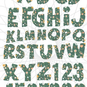 8 EASTER Doodle Fonts, Doodle Fonts Use With Canva, Cricut or Similar ...