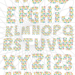 8 EASTER Doodle Fonts, Doodle Fonts Use With Canva, Cricut or Similar ...