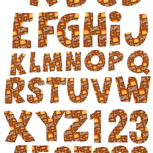 5 Doodle Fonts, Bee Doodle Font Use With Canva, Cricut or Similar, 5 ...