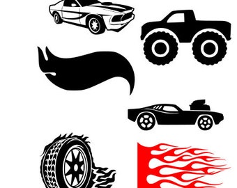 Hot Wheel Svg - Etsy Singapore