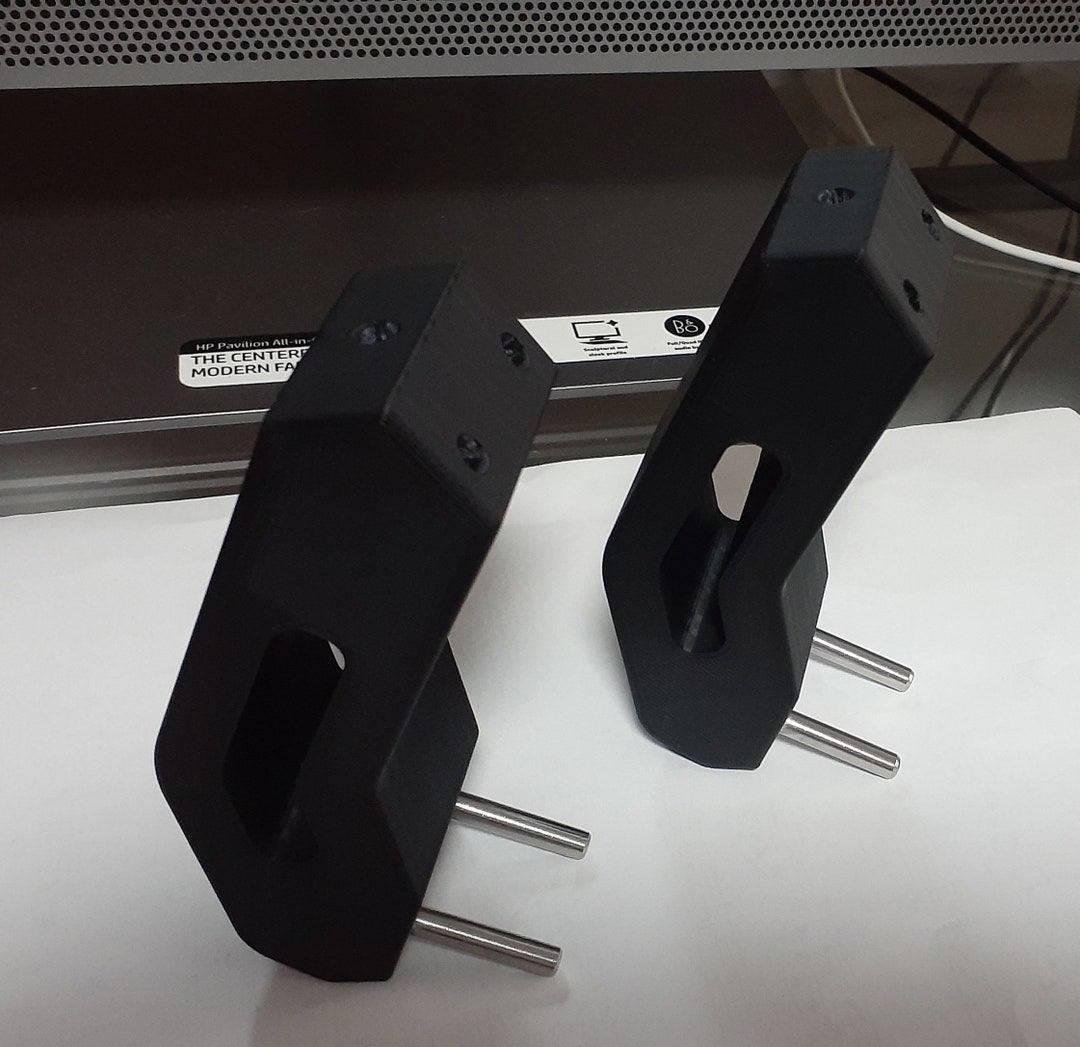 Music Stand Brackets Extensions for Yamaha Tyros 5, 4 - Raiser Pair ...
