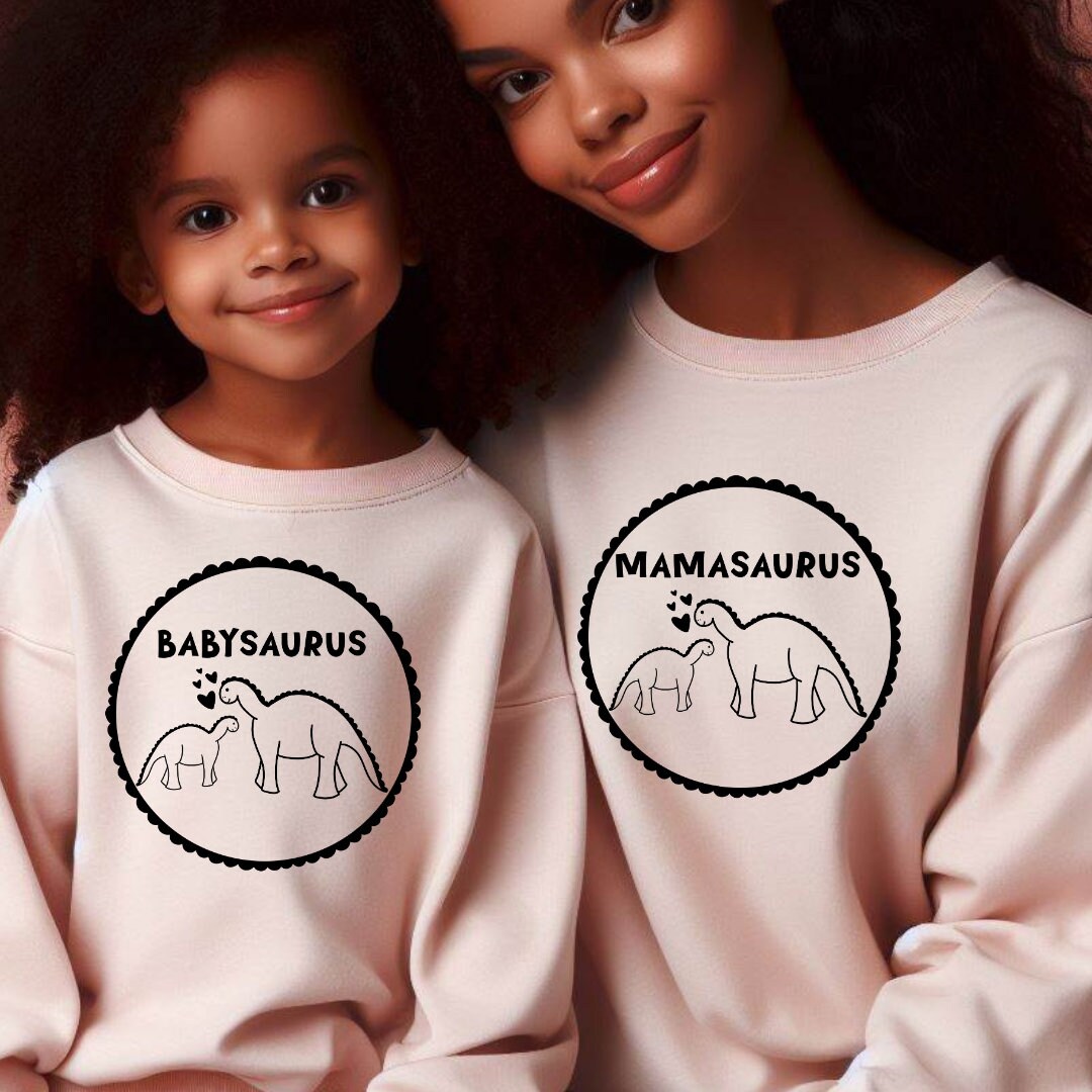 Mamasaurus SVG and PNG Familysaurus Bundle Pack Mother's Day Gift ...