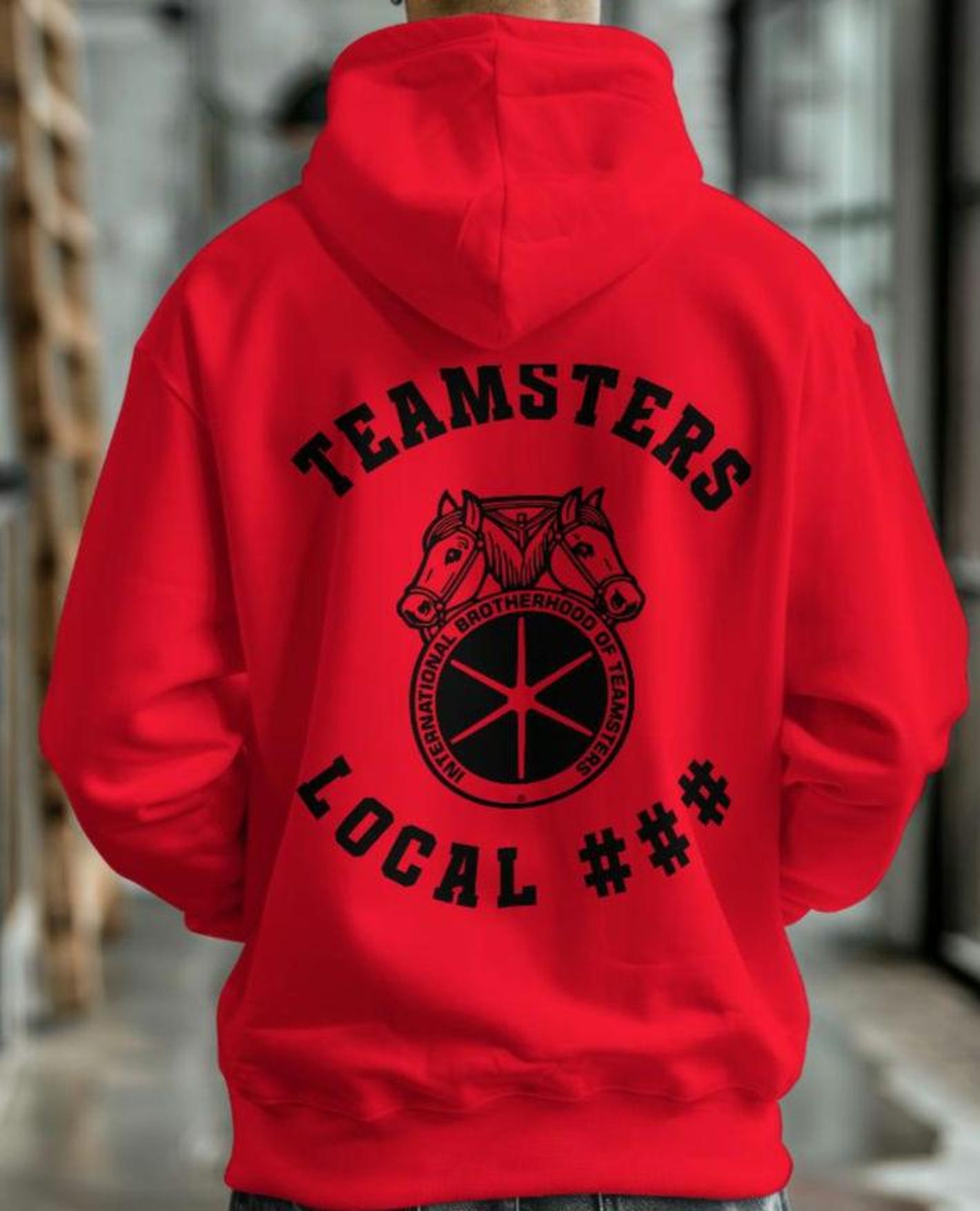 Personalized Teamsters Union Hoodie, Teamsters Sweatshirt Gift ...