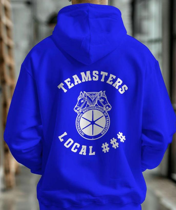 Personalized Teamsters Union Hoodie, Teamsters Sweatshirt Gift ...