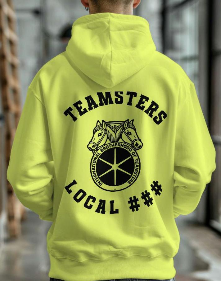 Personalized Teamsters Union Hoodie, Teamsters Sweatshirt Gift ...