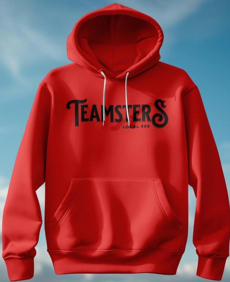 Personalized Teamsters Union Hoodie, Teamsters Sweatshirt Gift ...