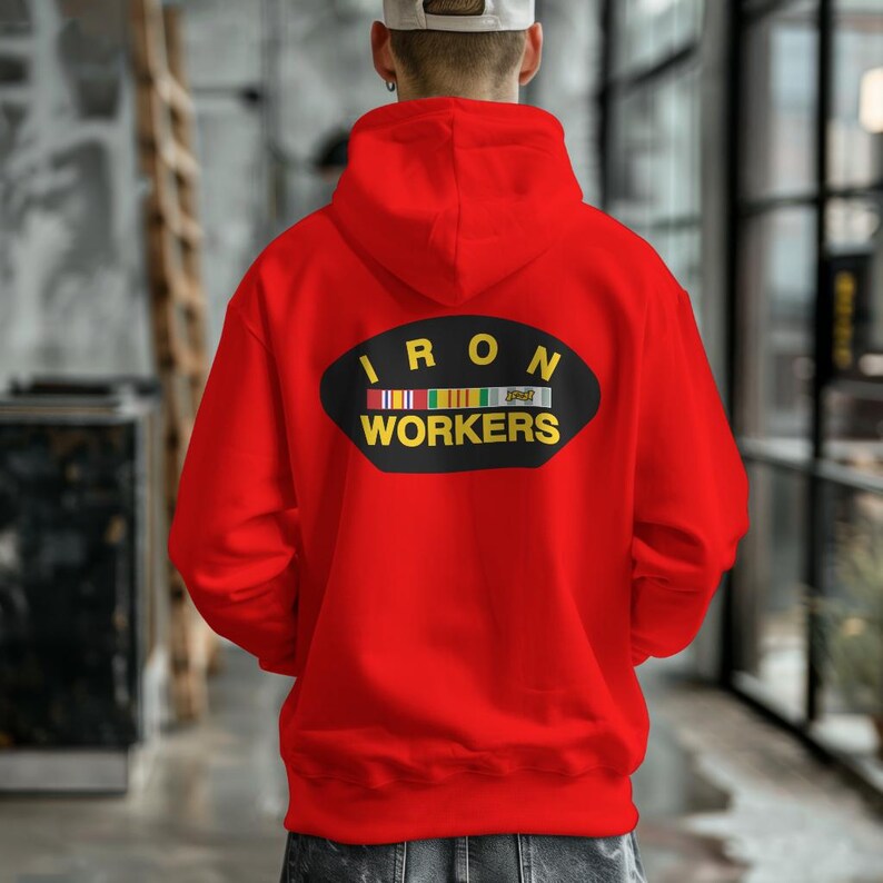 Ironworker Gift Dad , Husband Union Pride IW, Spud Wrench Veteran Gift ...