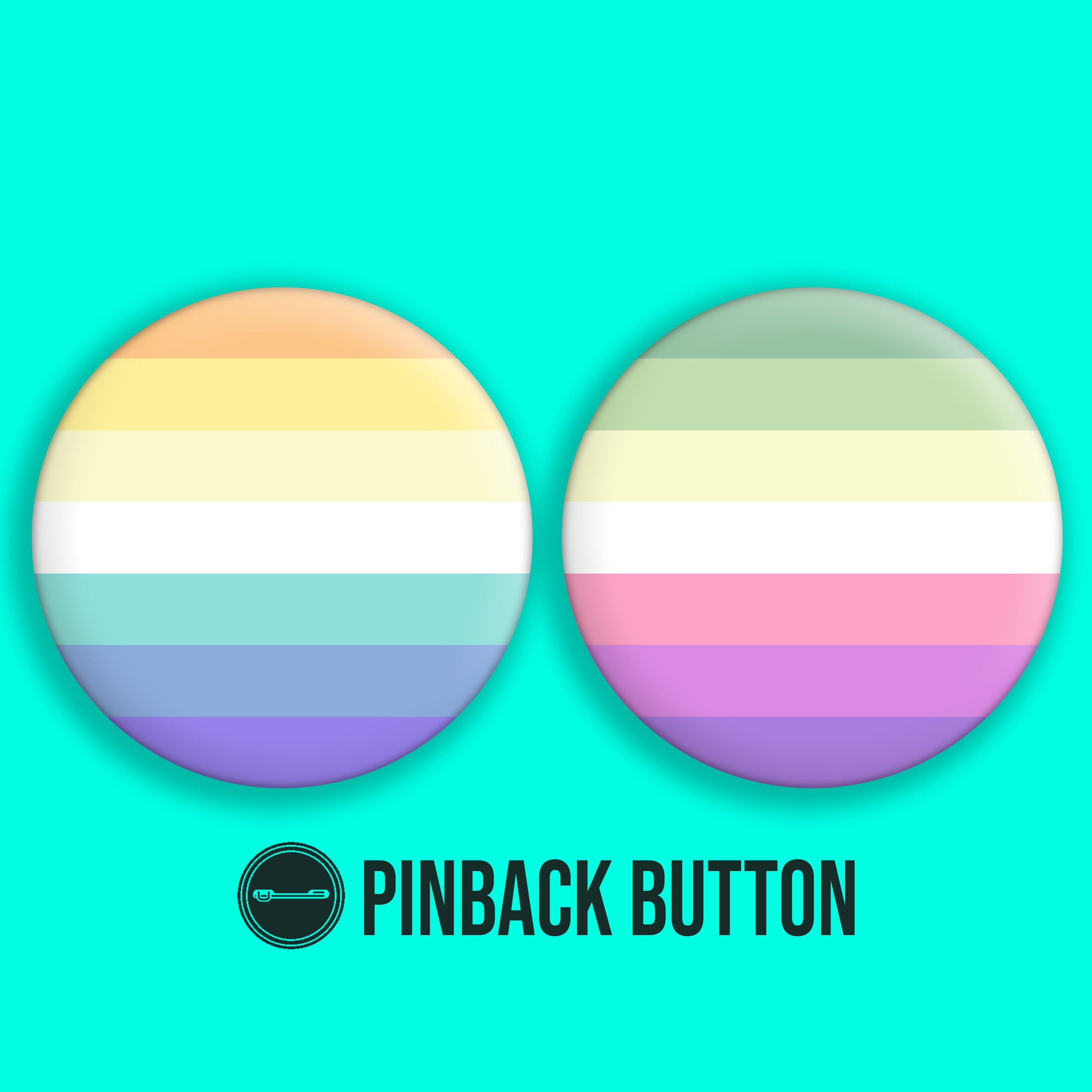 Genderfae & Genderfaun Pins 1.5 Pinback Button LGBTQ | Etsy