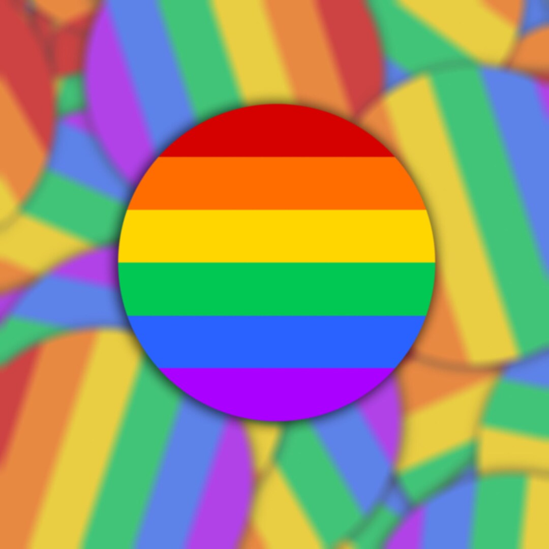 Regenbogen Stolz Flagge Aufkleber oder Magnet | LGBTQ+ Pride Flag ...