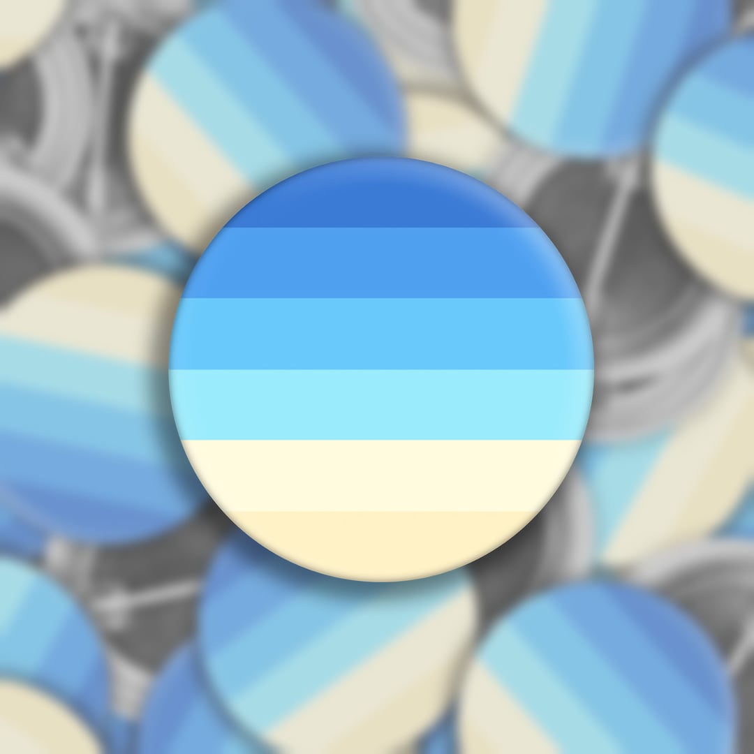 Uranic Pride Flag | 1.5" Button | LGBTQ+ | 1.5 Inch Pinback Button ...