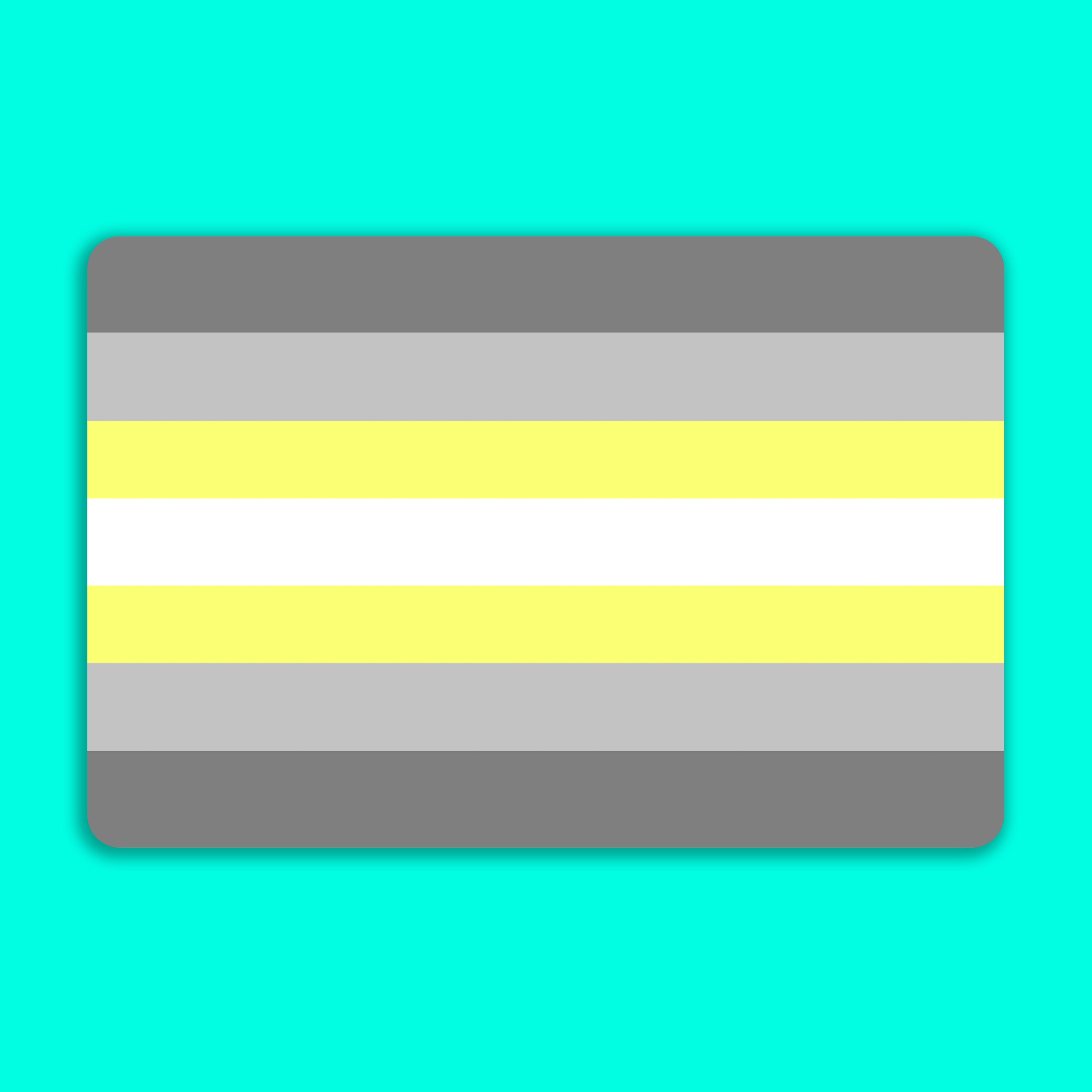 Deminonbinary Pride Flag Sticker Die Cut Vinyl Waterproof | Etsy