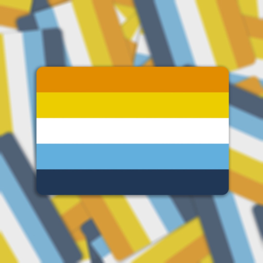 Aroace Pride Flag Sticker Or Magnet Die Cut Vinyl Waterproof Sticker
