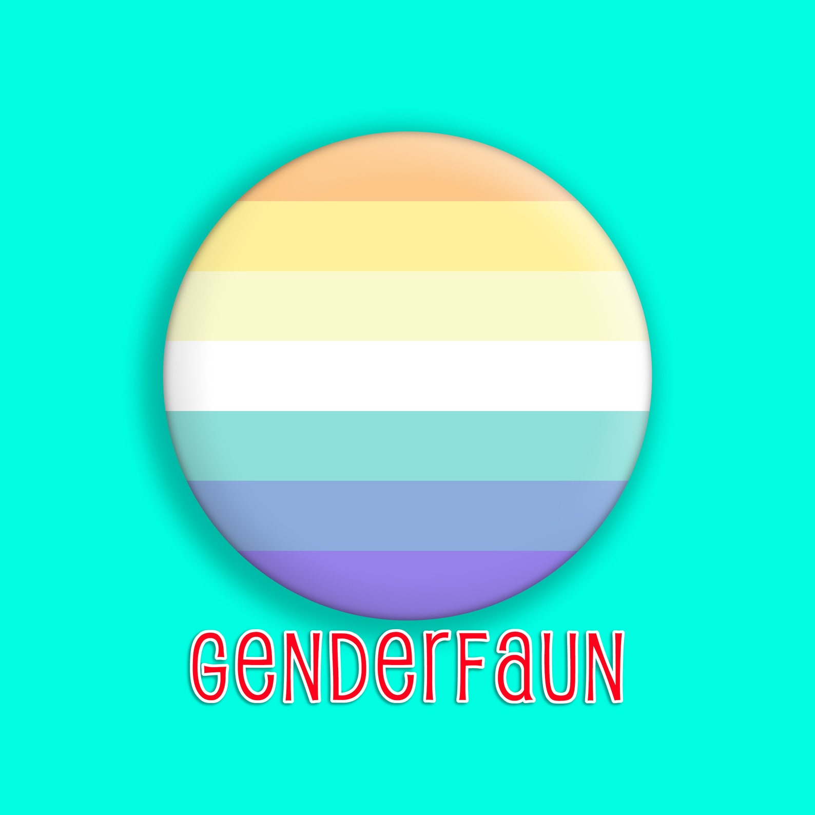 Genderfae & Genderfaun Pins 1.5 Pinback Button LGBTQ | Etsy