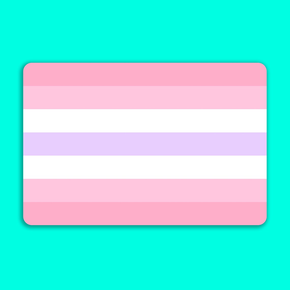 Pomosexual Pride Flag Sticker Die Cut Vinyl Waterproof | Etsy