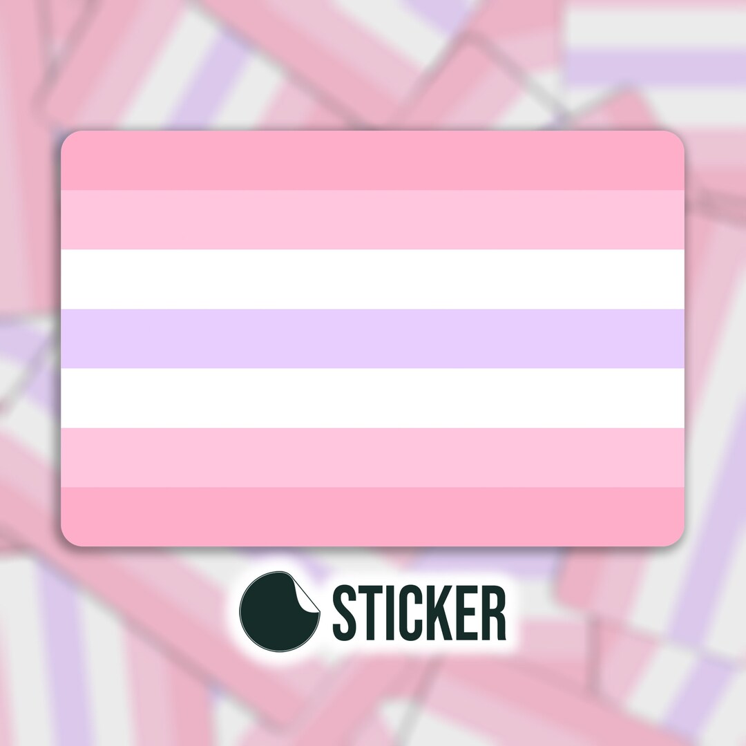 Pomosexual Pride Flag Sticker Die Cut Vinyl Waterproof - Etsy