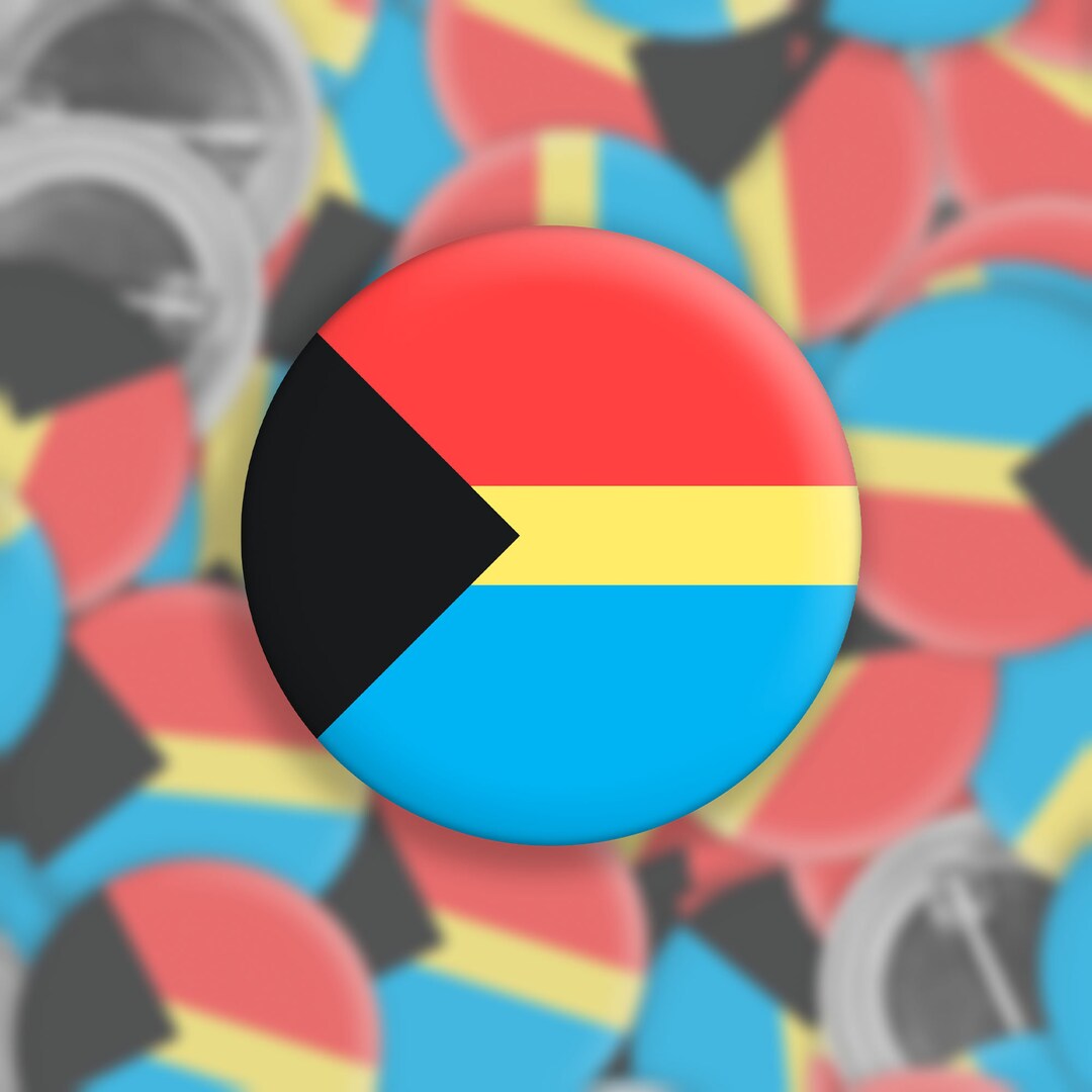 Polyamorous Pride Flag 1.5 Button Set LGBTQ Pinback Button Poly Amorous ...