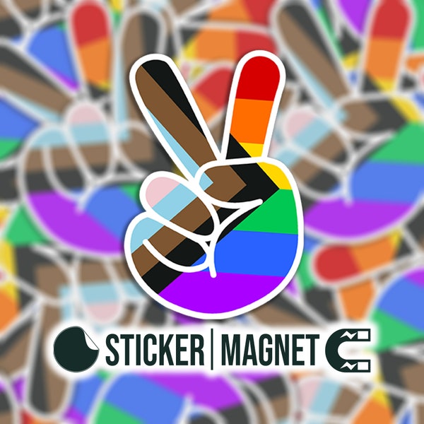 Holographic Trans Flag Sticker - Etsy