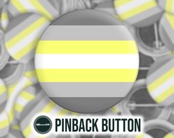 Demiflux Demifluid Pride Flag 1.5 Button Set LGBTQ | Etsy