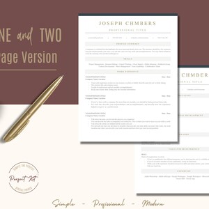 ATS Resume Template Bundle, Ats Compliant Resume, CV Word, Instant ...