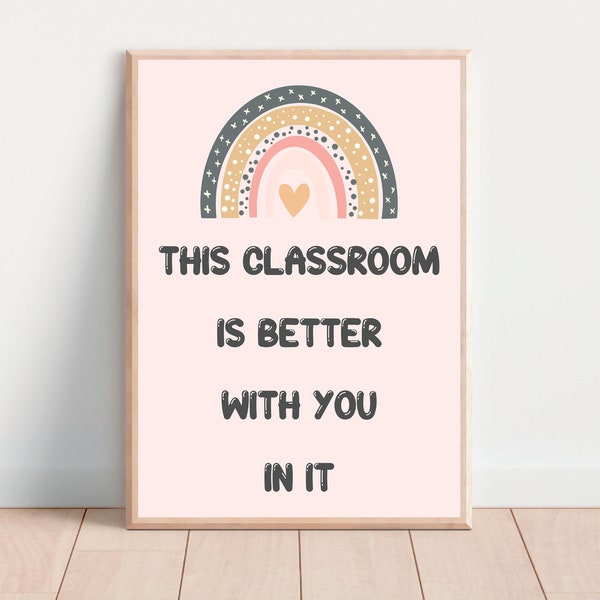 This Classroom is Better Because You Are in It Bulletin Board - Etsy