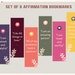 Positive Affirmations Bookmarks Printable Inspiring - Etsy