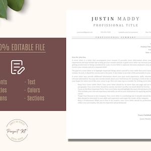 ATS Resume Template Bundle, Ats Compliant Resume, CV Word, Instant ...