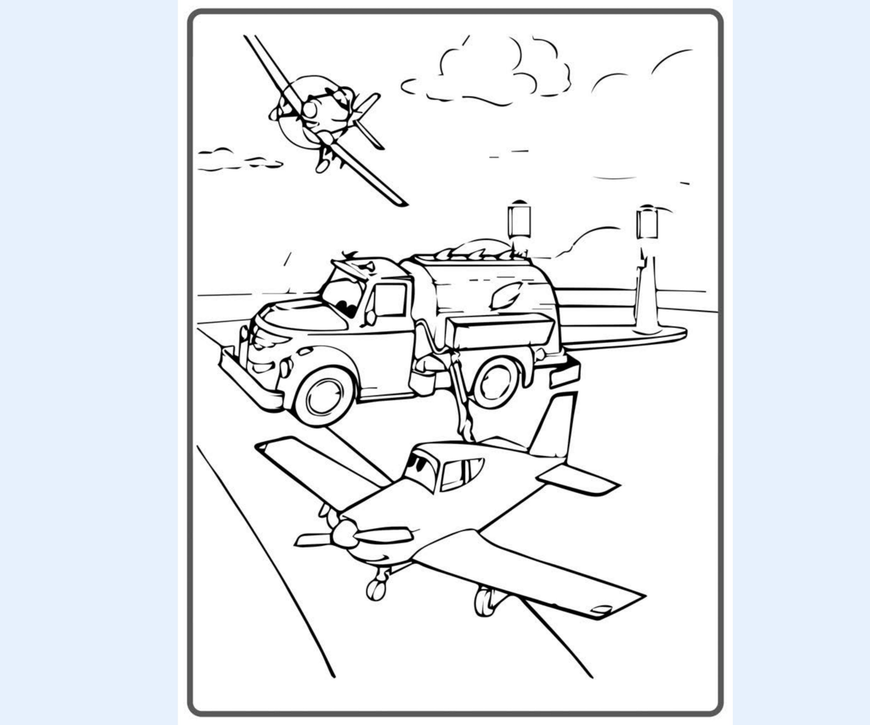 Libro para colorear vehículos Libro de actividades de coches | Etsy