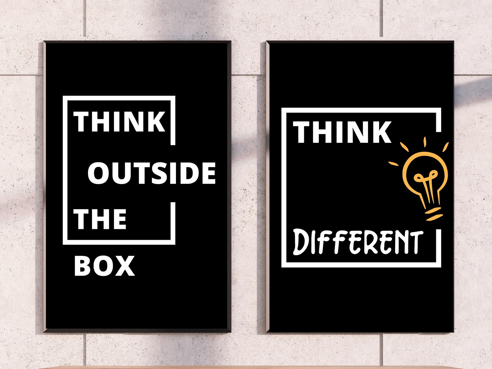 Think Outside the Box Prints, Think Outside the Box Poster, Think ...