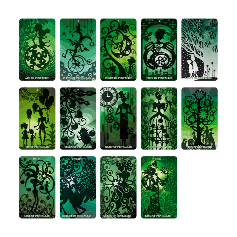 Silhouettes Tarot 3rd Edition - Sun Version by MASA KUZUKI | RWS Tarot ...