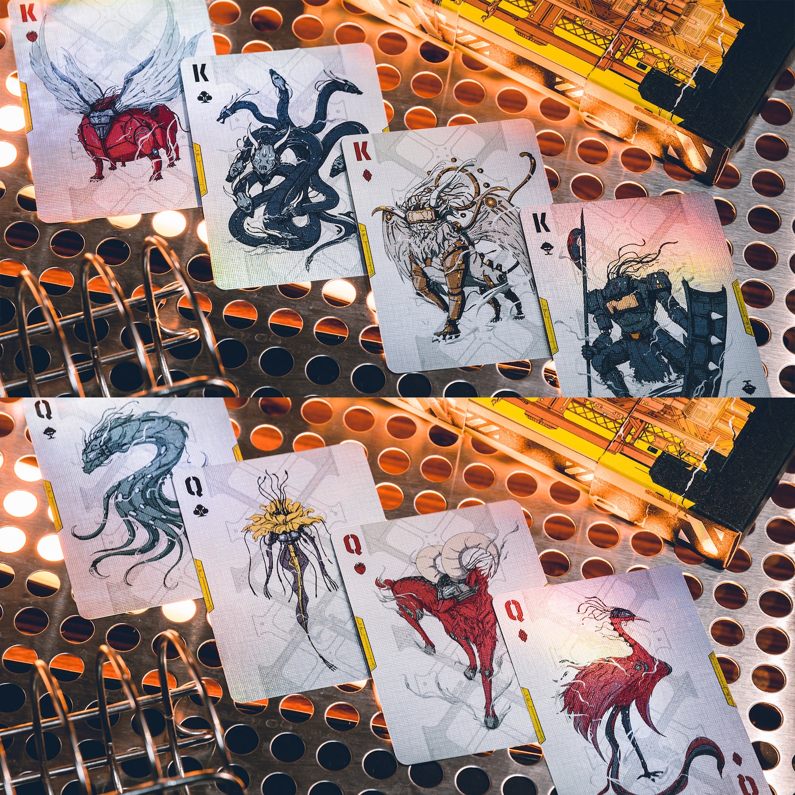 Cyberpunk Mythos Playing Cards Collector's Box 20+ Mythical Beasts ...