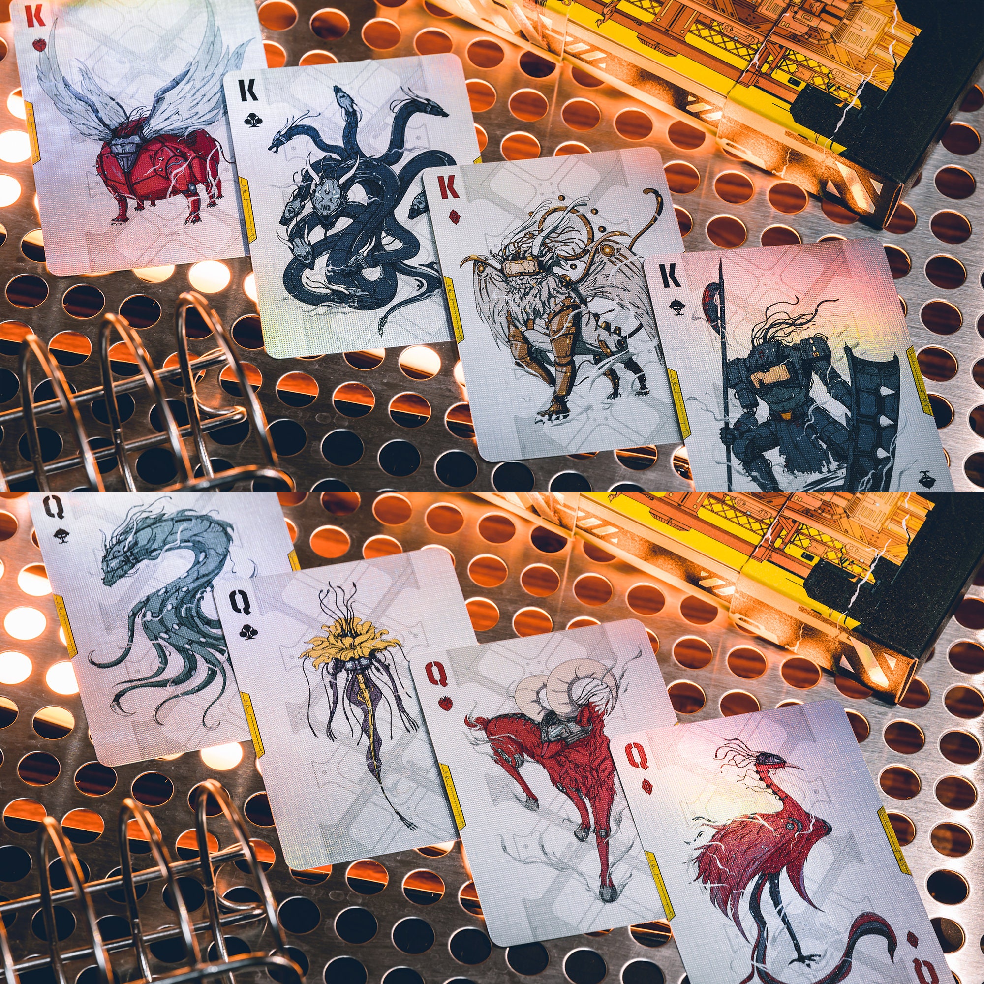Cyberpunk Mythos Playing Cards Collector's Box 20+ Mythical Beasts ...