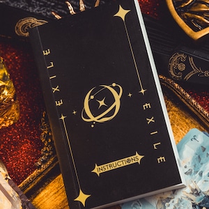 Exile Tarot by Chun Wei Huan RWS Dual Designs Bittersweet Journey of Growth Identity Building ...