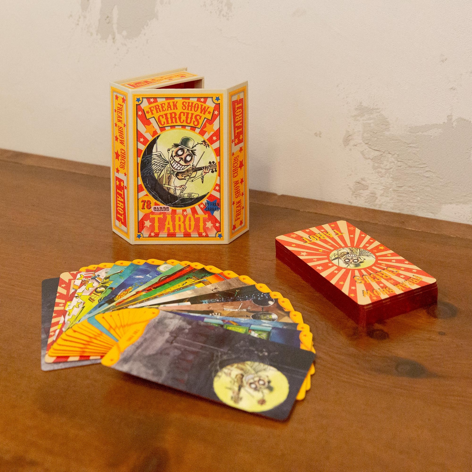 Freak Show Circus Tarot Rider-waite Spiritual Extravaganza Clowns ...