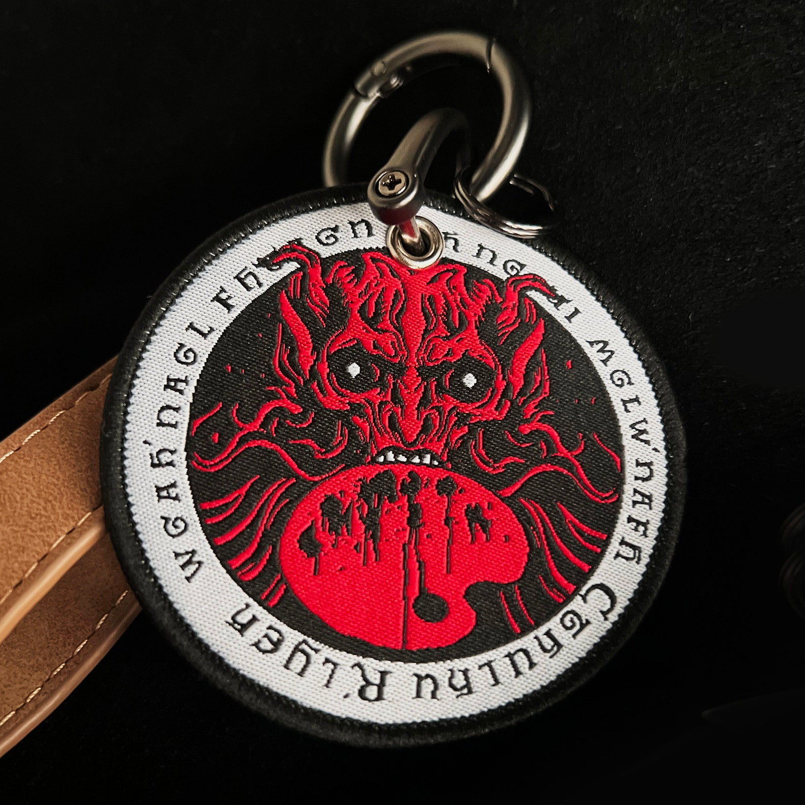 Pickman's Madness Embroidered Keychains Cthulhu Mythos H. P. Lovecraft ...