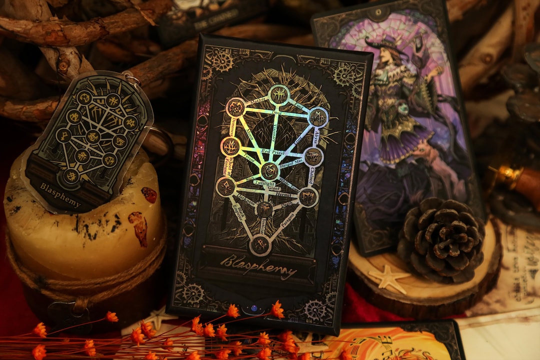 Cards of Blasphemy Rider-waite Tarot Major Arcana Lord of Mysteries ...