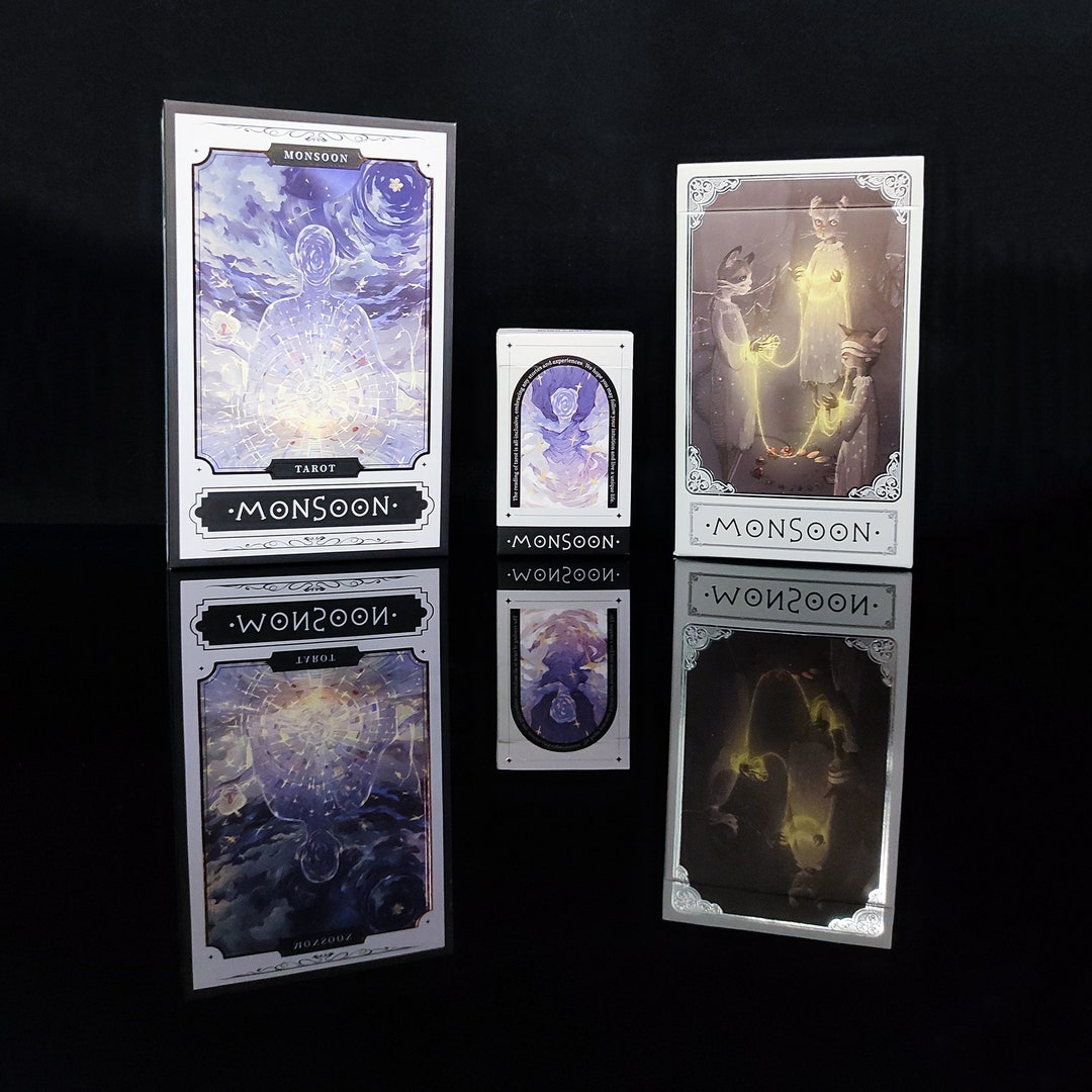 Monsoon Tarot Beginner-friendly Rider-waite Japanese Illustration ...