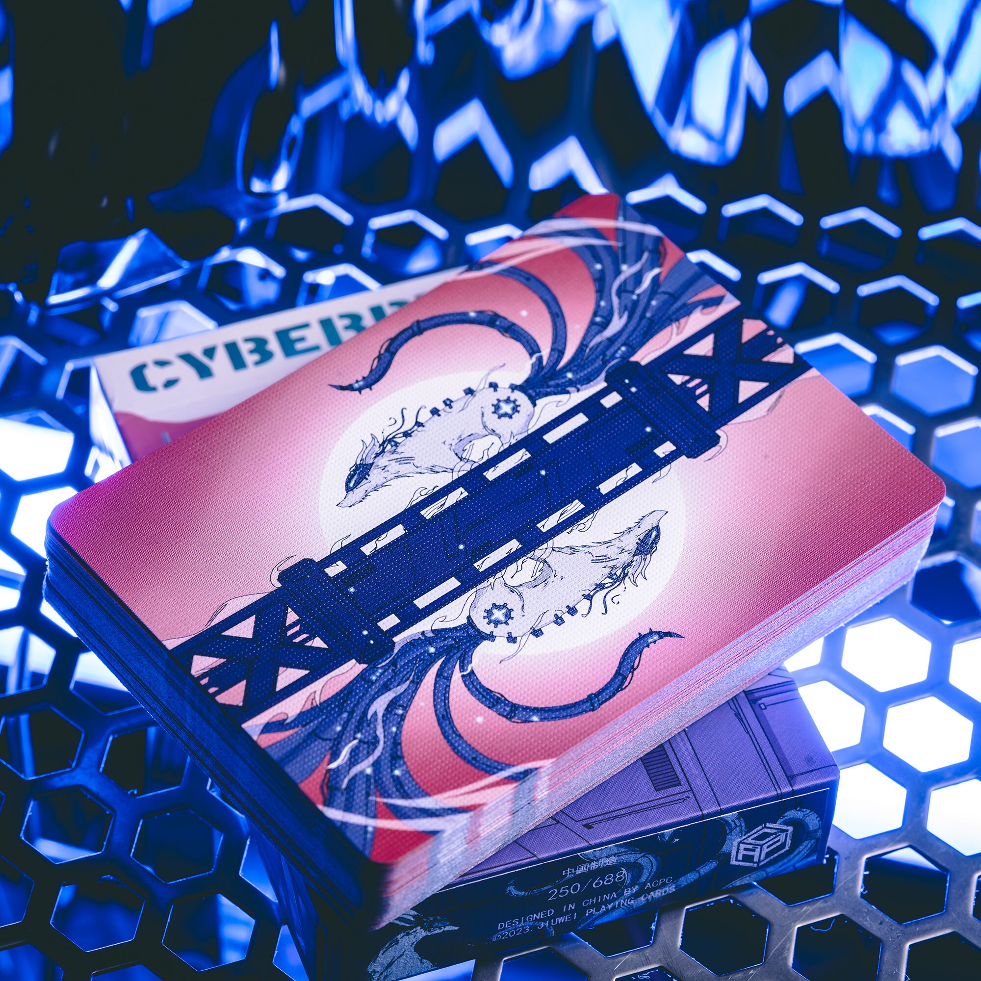 Cyberpunk Mythos Playing Cards Collector's Box 20+ Mythical Beasts ...