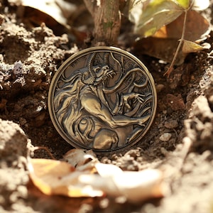 The Four Fiends in Chinese Mythology Collectible Metal Coins Myth ...
