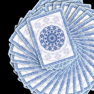 Qing Hua Playing Cards Cardistry Decks Chinese Qinghua Porcelain Tang ...