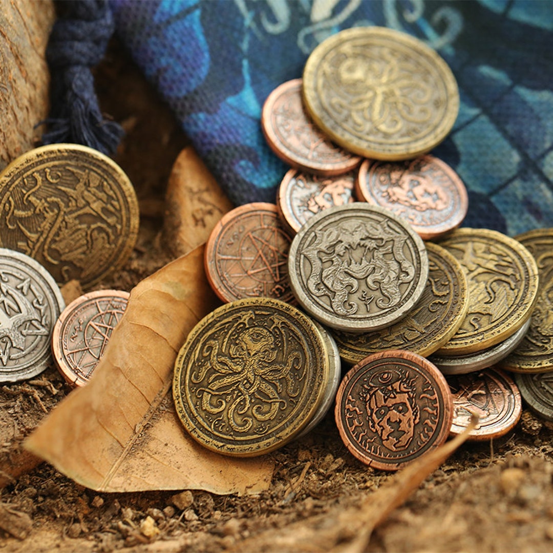 Primordial Zeal Collectible Metal Coins - Etsy
