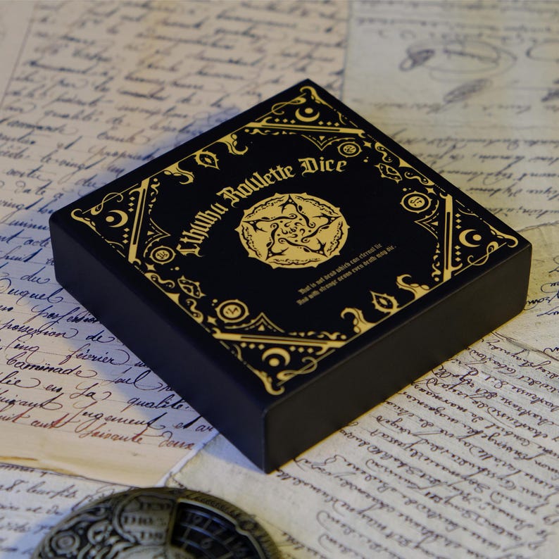 The Dream Wheel of R'lyeh 7-in-1 Cthulhu Roulette Dice - Etsy