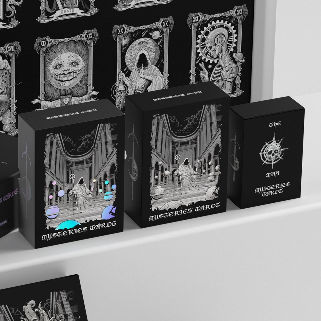 Mysteries Tarot "shadow" Edition RWS Dark Fantasy Isekai Art Cthulhu ...