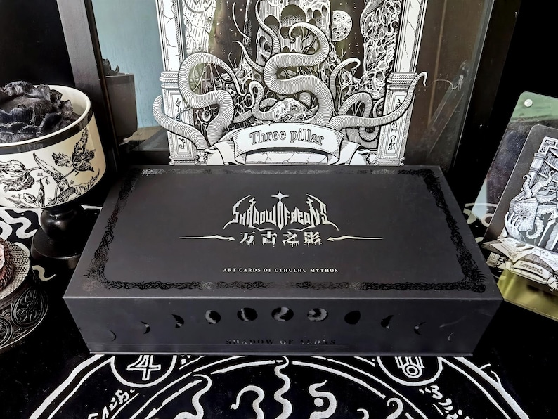 Shadow of Aeons Collector's Box Tarot Trading Cards Poker Decision ...