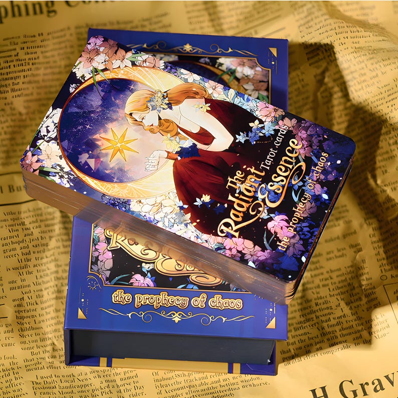 The Radiant Essence Tarot – Greek Myth Rider Waite Deck | Deluxe Gold ...