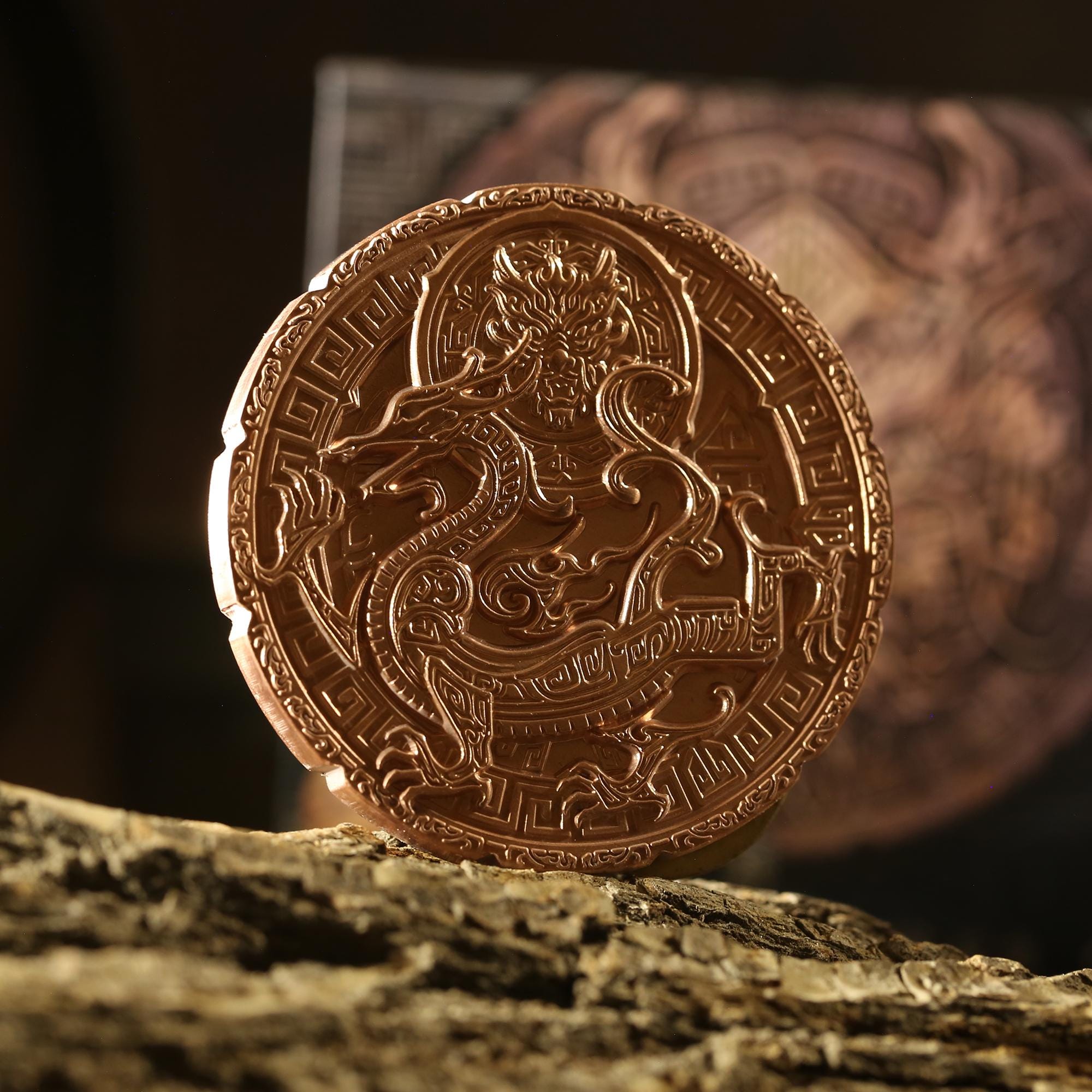 Chinese Zodiac Collectible Metal Coins Pure Copper Auspicious Animal ...