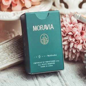 Moravia Tarot Mini Edition Rider-waite LWB Alphonse Mucha Art Nouveau ...