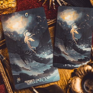 Exile Tarot by Chun Wei Huan RWS Dual Designs Bittersweet Journey of Growth Identity Building ...