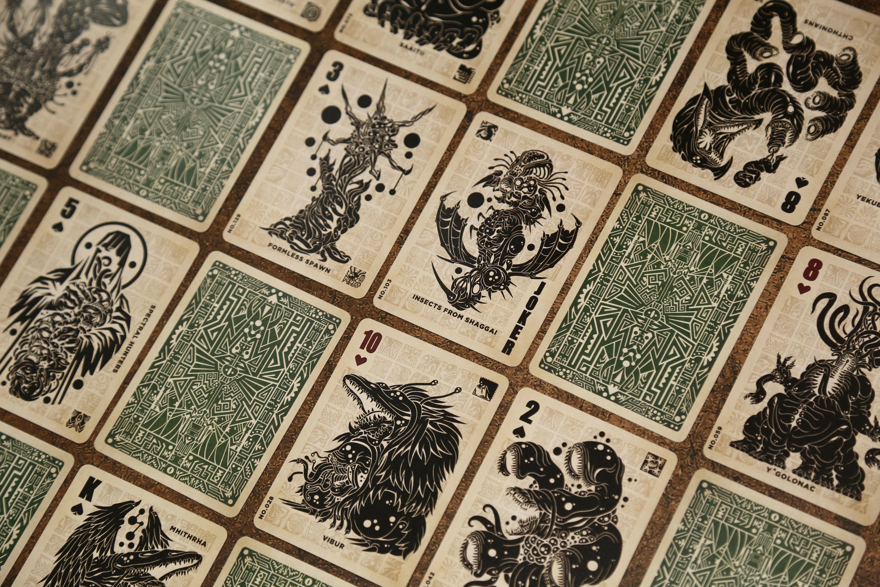 Echo of God Cthulhu Mythos Playing Cards 162 Exclusive Illustrations ...